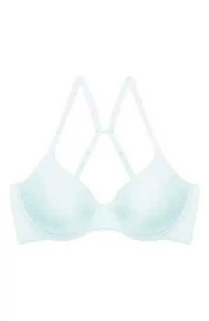 Natori Everfit Seamless Convertible T-shirt Bra - Sky Green