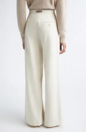 Max Mara Dentice Stretch Cotton Twill Pants