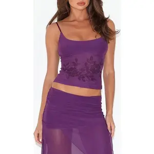 Tiger Mist Adjustable Camis Tanks For Women
