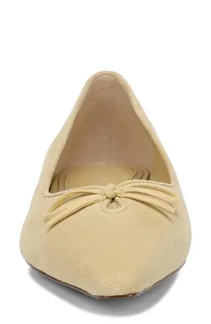 Sam Edelman Esmira Pointed Toe Flat - Dusty Yellow