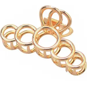 Ettika Open Ring Claw Clip - Gold