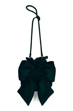 Free People Belle Velvet Bow Bag
