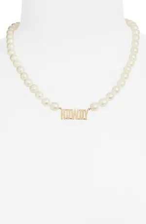 Established Rowdy Pearl Necklace