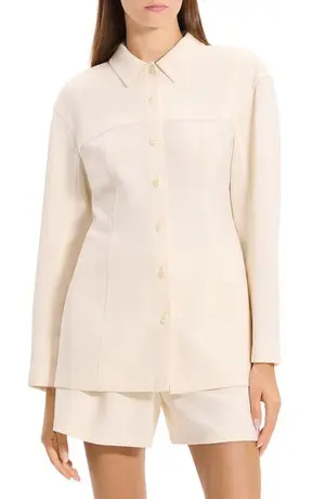 Theory Spread Collar Shirts For Women