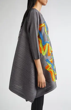 Issey Miyake Pleated Tunic