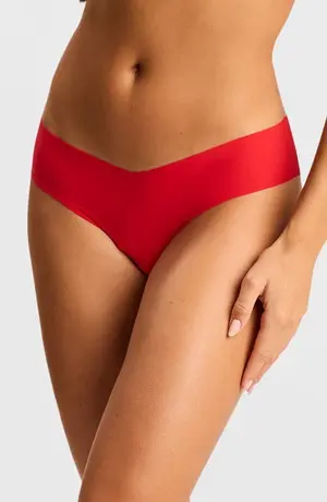 Commando Invisible Rib Assorted 3-pack Thongs