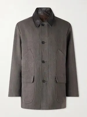 KAPTAIN SUNSHINE Cotton And Hemp-blend Coat