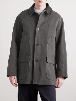 KAPTAIN SUNSHINE Cotton And Hemp-blend Coat