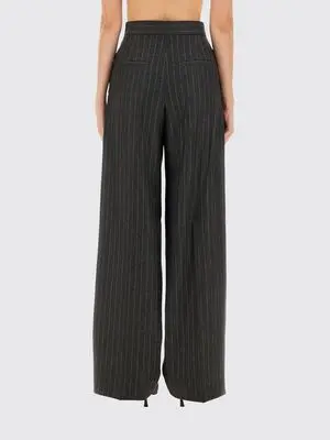 Sportmax Pinstriped Wide-leg Trousers