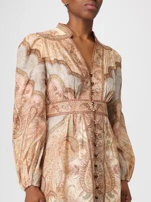 Zimmermann Dress" Printed Maxi Dress - Multicolor