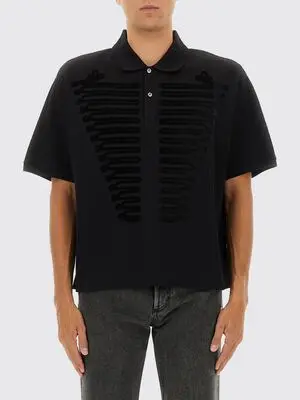 Alexander Mcqueen Color Blocked Polos For Men