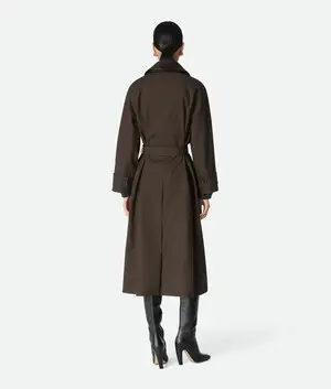 Bottega Veneta Cotton Trench Coat