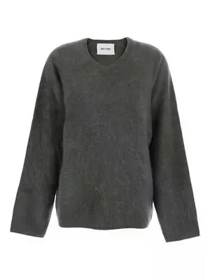 Soft Goat Long-sleeve V-neck Sweater