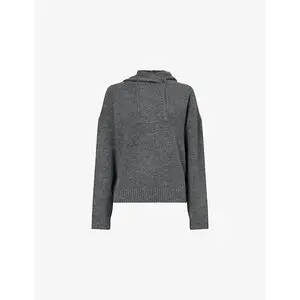 Theory Relaxed-fit Wool-blend Hoody