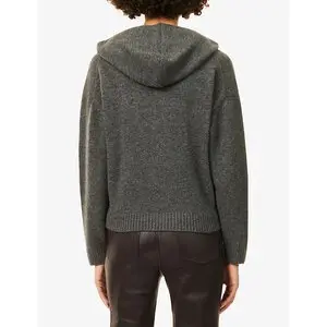 Theory Relaxed-fit Wool-blend Hoody