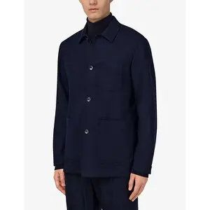Boggi Milano Single-breasted Wool Jacket