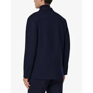 Boggi Milano Single-breasted Wool Jacket