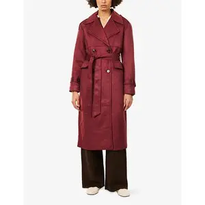 4TH & RECKLESS Wallace Belted Faux-suede Coat
