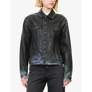 Acne Studios Coated Classic Denim Jacket