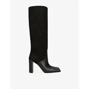 Alaïa Square Knee-high 90 Leather Boots