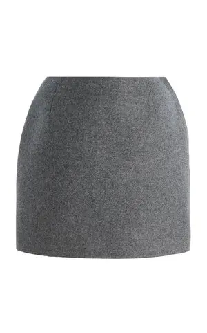 Marie Adam-Leenaerdt Base Mini Skirt - Grey