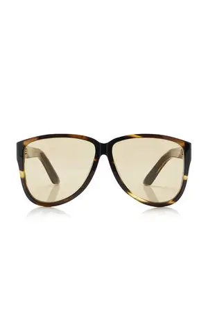 Miu Miu D-frame Tortoiseshell Sunglasses - Brown