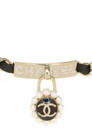 Chanel Cc Flower Choker
