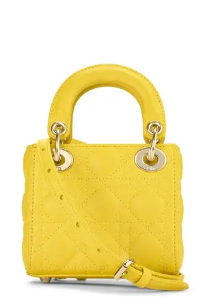 Dior Lambskin Lady - Yellow