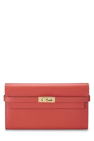Hermès Epsom Kelly Wallet - Rose Jaipur