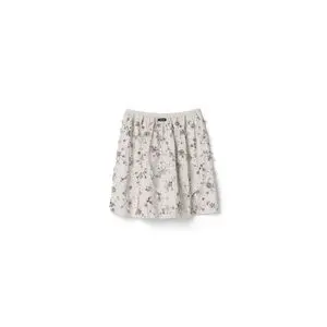 Miu Miu Embroidered Duchesse Skirt