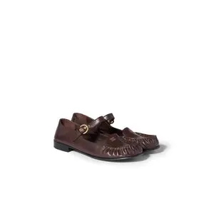 Miu Miu Criss-cross Flats For Women