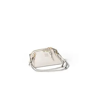 Miu Miu Leather Clutch - White