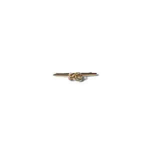 Miu Miu Metal Hair Barrette - Gold/crystal