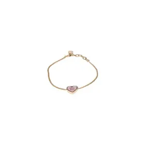 Miu Miu Metal Bracelet - Gold/alabaster Pink