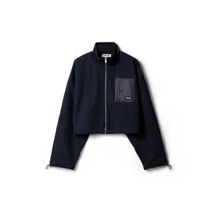 Miu Miu Zippered Fleece Jacket