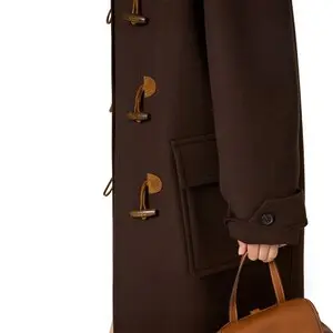 Miu Miu Double Cashmere And Wool Duffle Coat