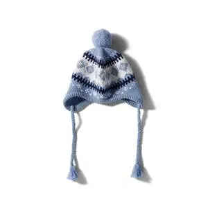 Miu Miu Wool Trapper Hat - Sapphire Blue