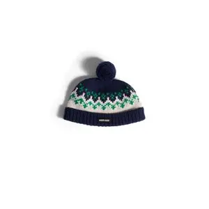 Miu Miu Wool Beanie - Navy