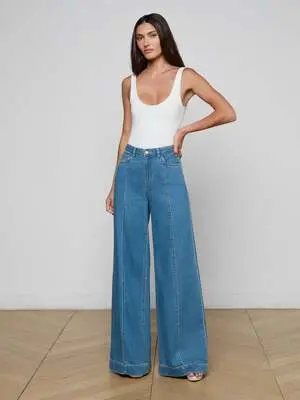 L'Agence Sandy Wide-leg Jean