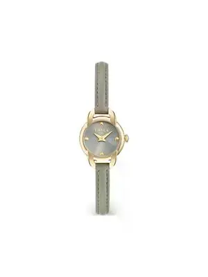 Furla Leather Strap 28mm Watch - Green