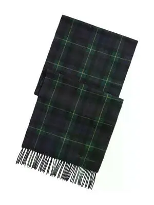 Ralph Lauren Purple Label Tartan Gordon Scarf - Blue