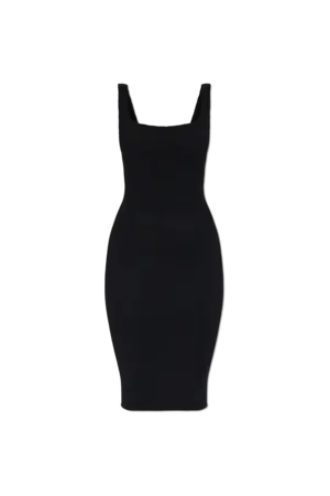 Hunza G Strappy Knee-length Dress - Black