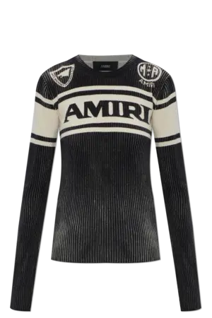 Amiri Round Neck Sweaters For Women