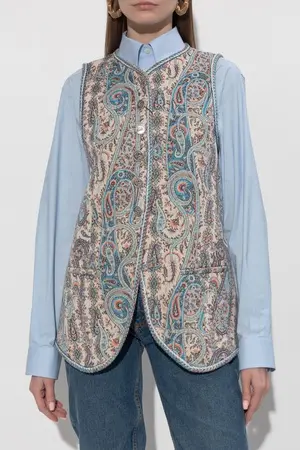 Etro Patterned Vest - Multicolour