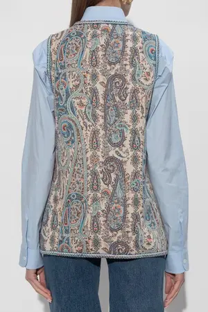 Etro Patterned Vest - Multicolour