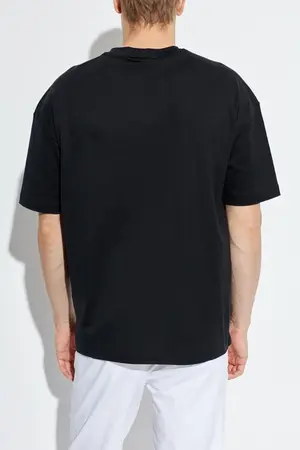 Giorgio Armani T-shirt With Embroidered Logo