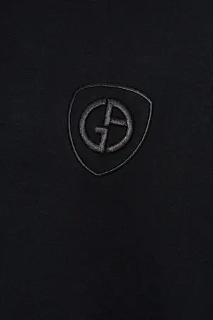 Giorgio Armani T-shirt With Embroidered Logo
