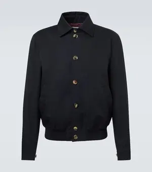 Brunello Cucinelli Cotton-blend Blouson Jacket