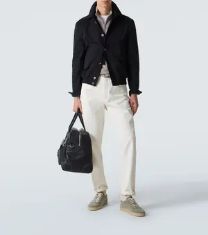 Brunello Cucinelli Cotton-blend Blouson Jacket
