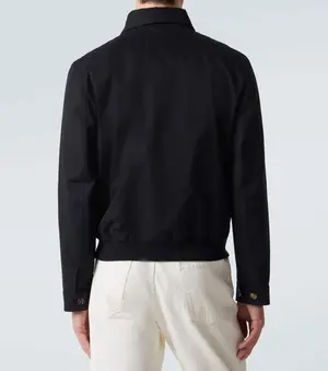 Brunello Cucinelli Cotton-blend Blouson Jacket